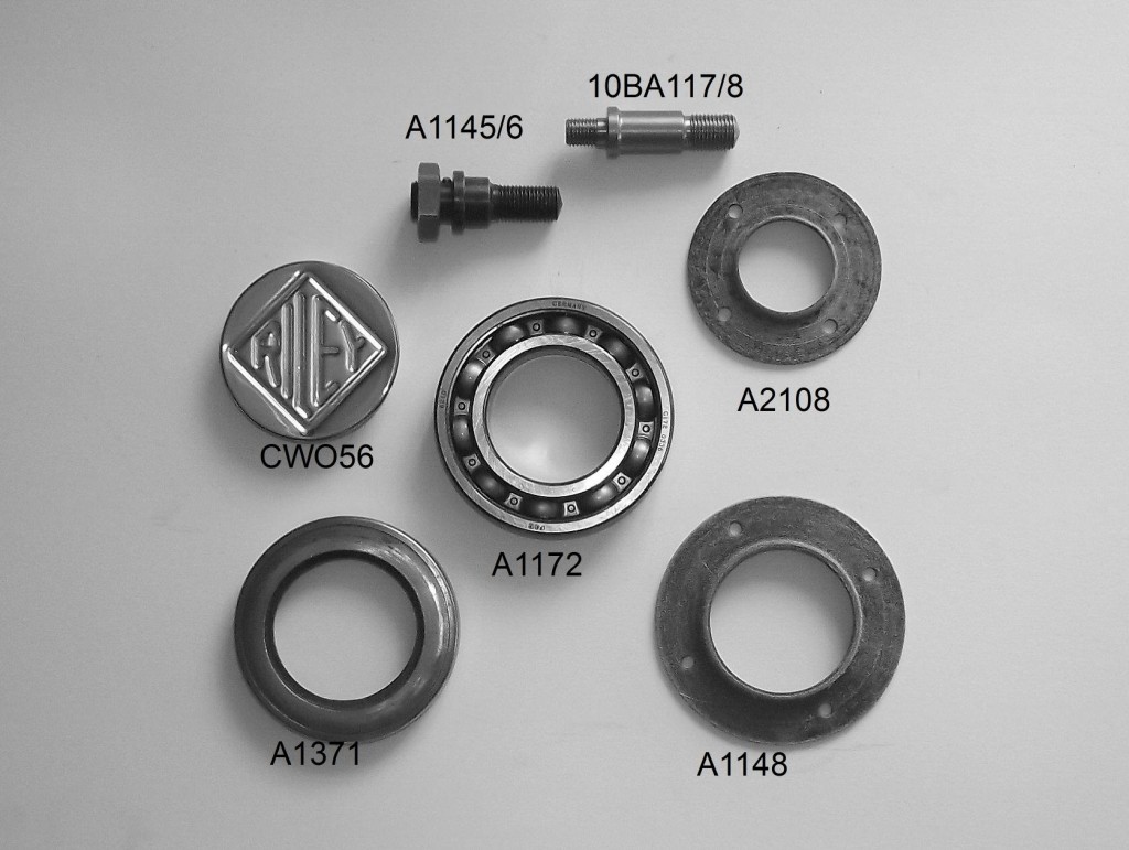RRSL Wheel & Hub Fittings - RILEY REGISTER SPARES LIMITED